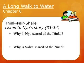 A Long Walk to Water - Lssn 10 | PPT