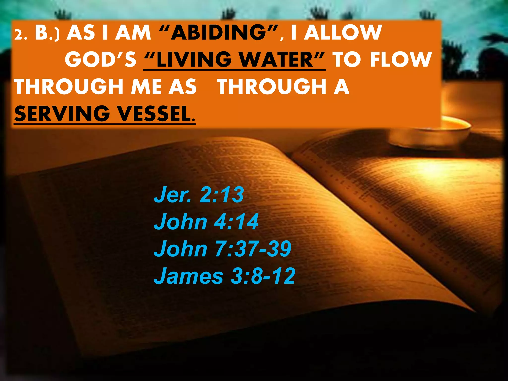 Lesson 10 - Abiding Verses and Illustrations | PPTX