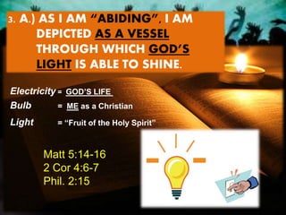 Lesson 10 - Abiding Verses and Illustrations | PPTX