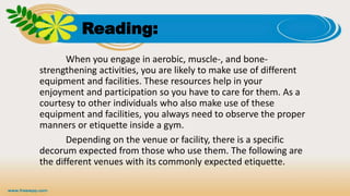 PHYSICAL EDUCATION Exercise for Fitness 3.pptx