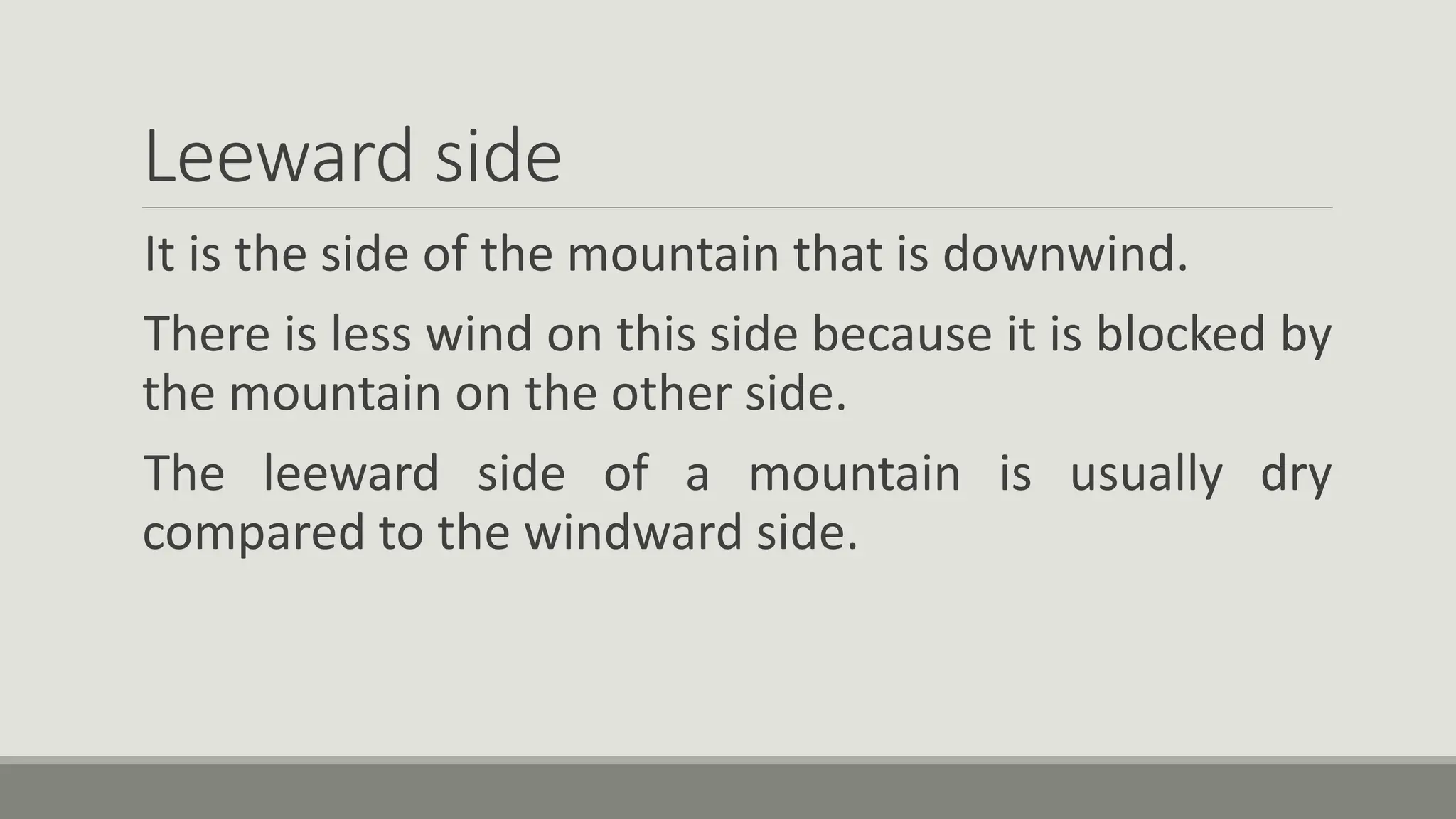 Science 9 Quarter 3 Lesson 10: Explain how topography affects climate ...