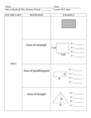 Lesson 10 2 area | DOCX