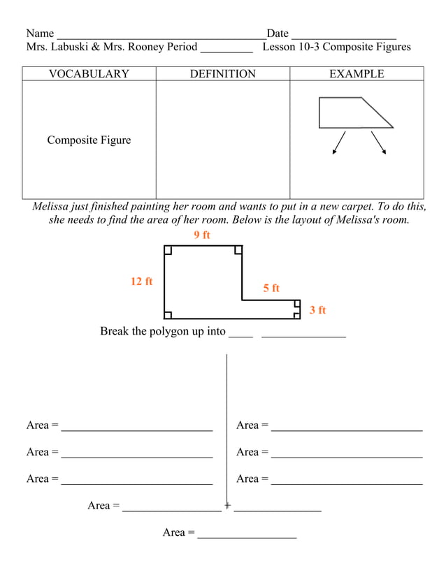 Lesson 10 3 composite figures | PDF