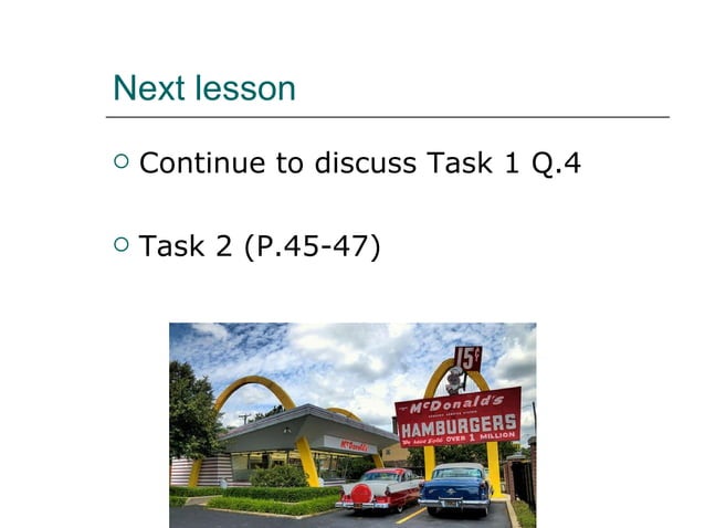 Lesson 10 - Cultural Globalization (McDonald's) | PPT | Food Industry ...