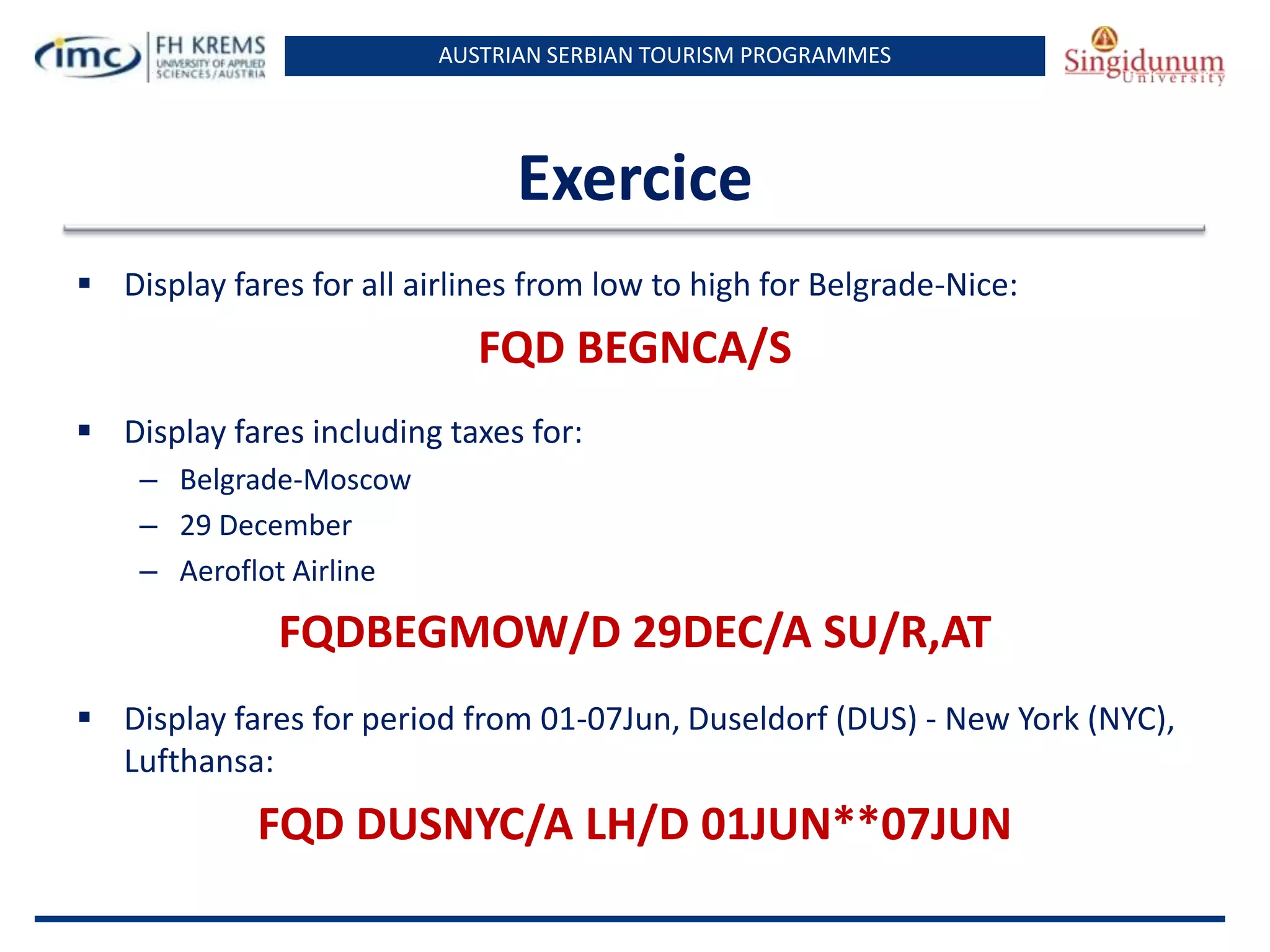 Lesson 10 Fare Quote | PPTX