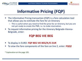 Lesson 10 Fare Quote | PPTX