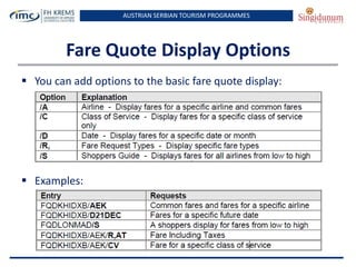 Lesson 10 Fare Quote | PPTX