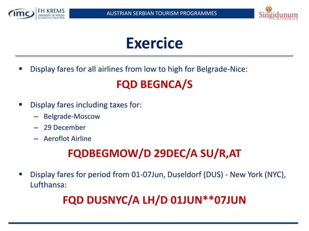 Lesson 10 Fare Quote | PPTX | Air Travel | Travel Type