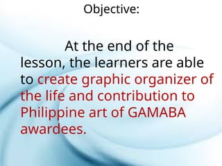 Gamaba Awardess of the Philippines (First 5).pptx