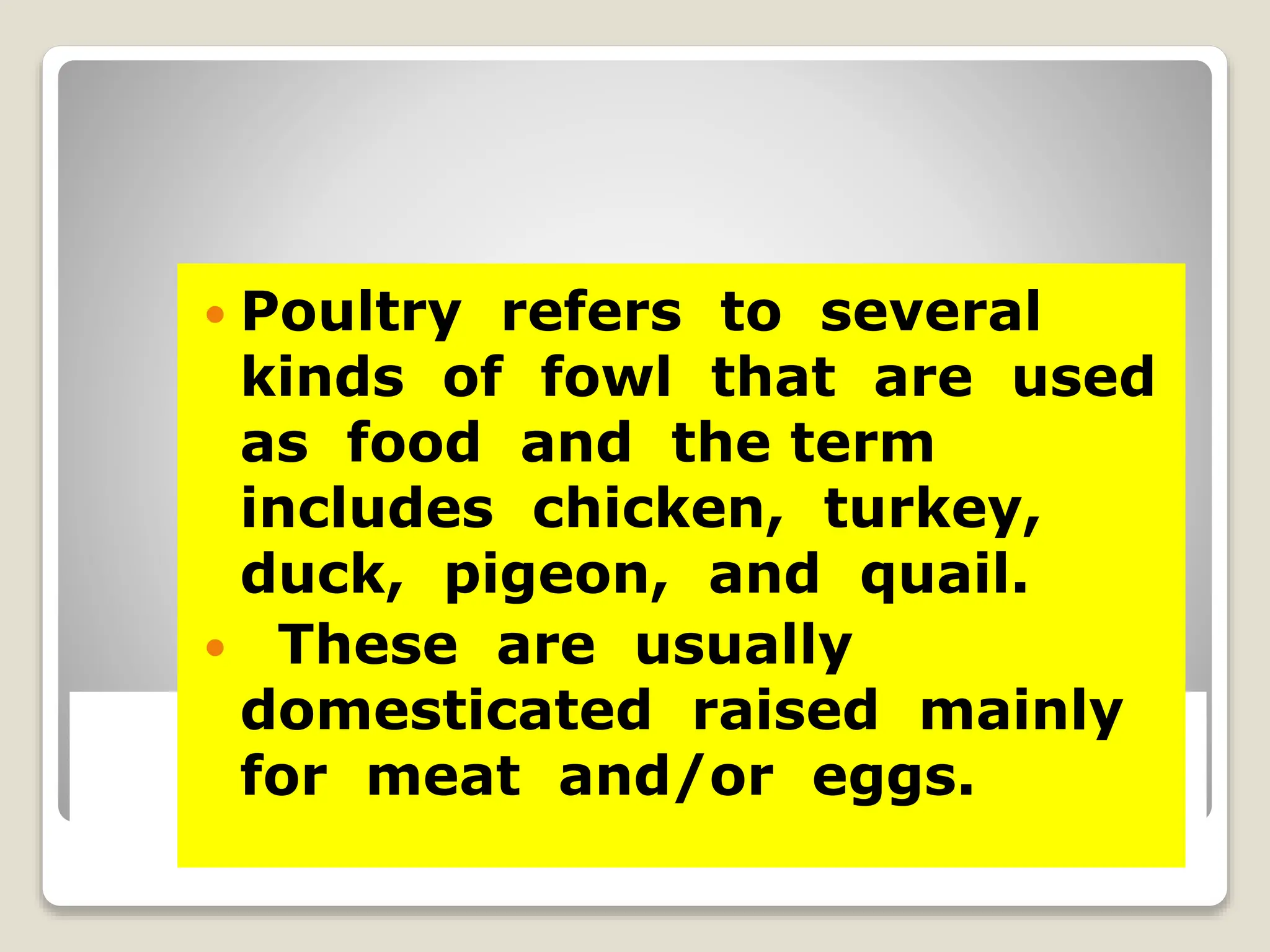 Lesson 10 - Prepare Poultry and Game Dishes.pptx
