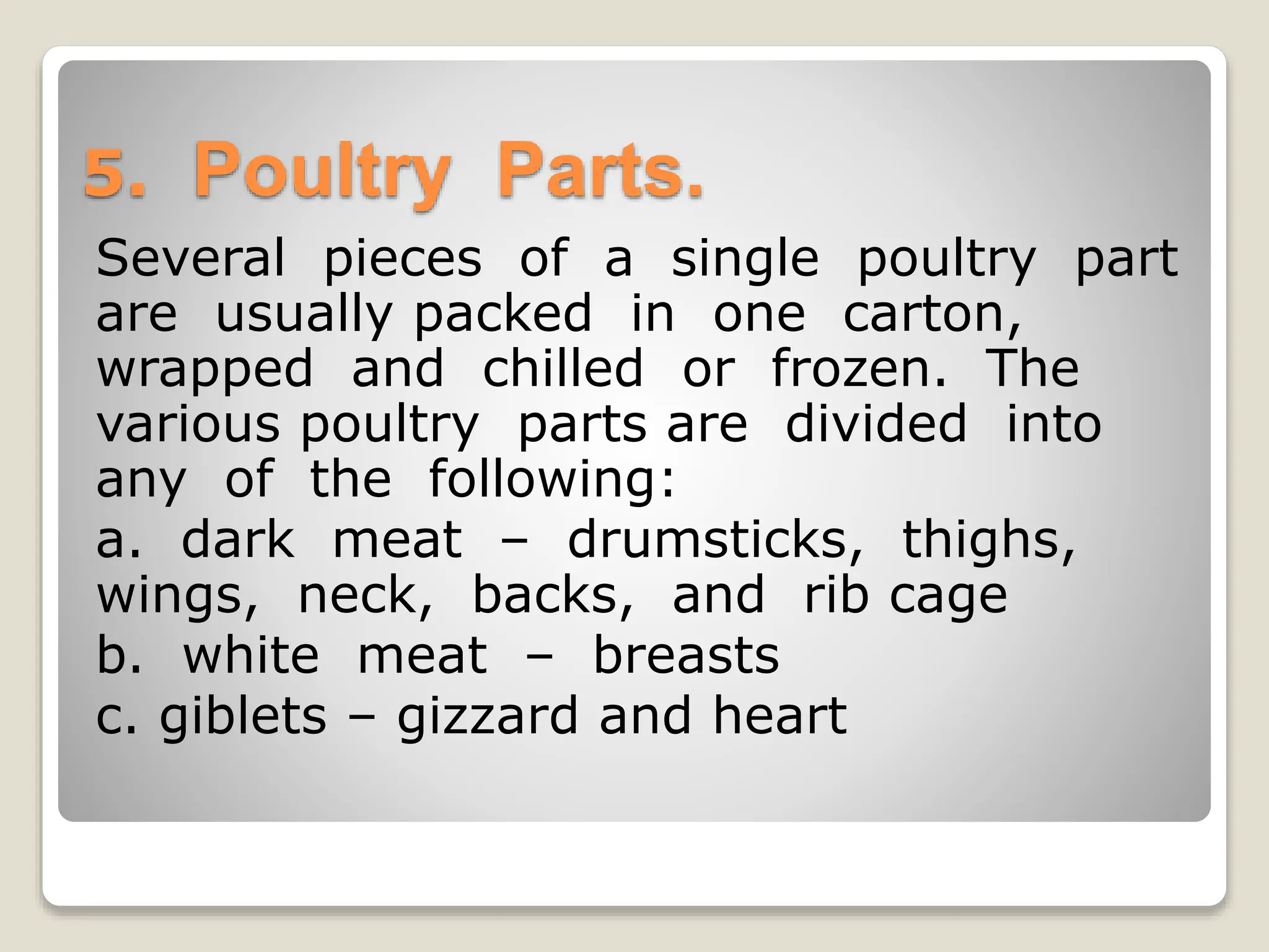 Lesson 10 - Prepare Poultry and Game Dishes.pptx