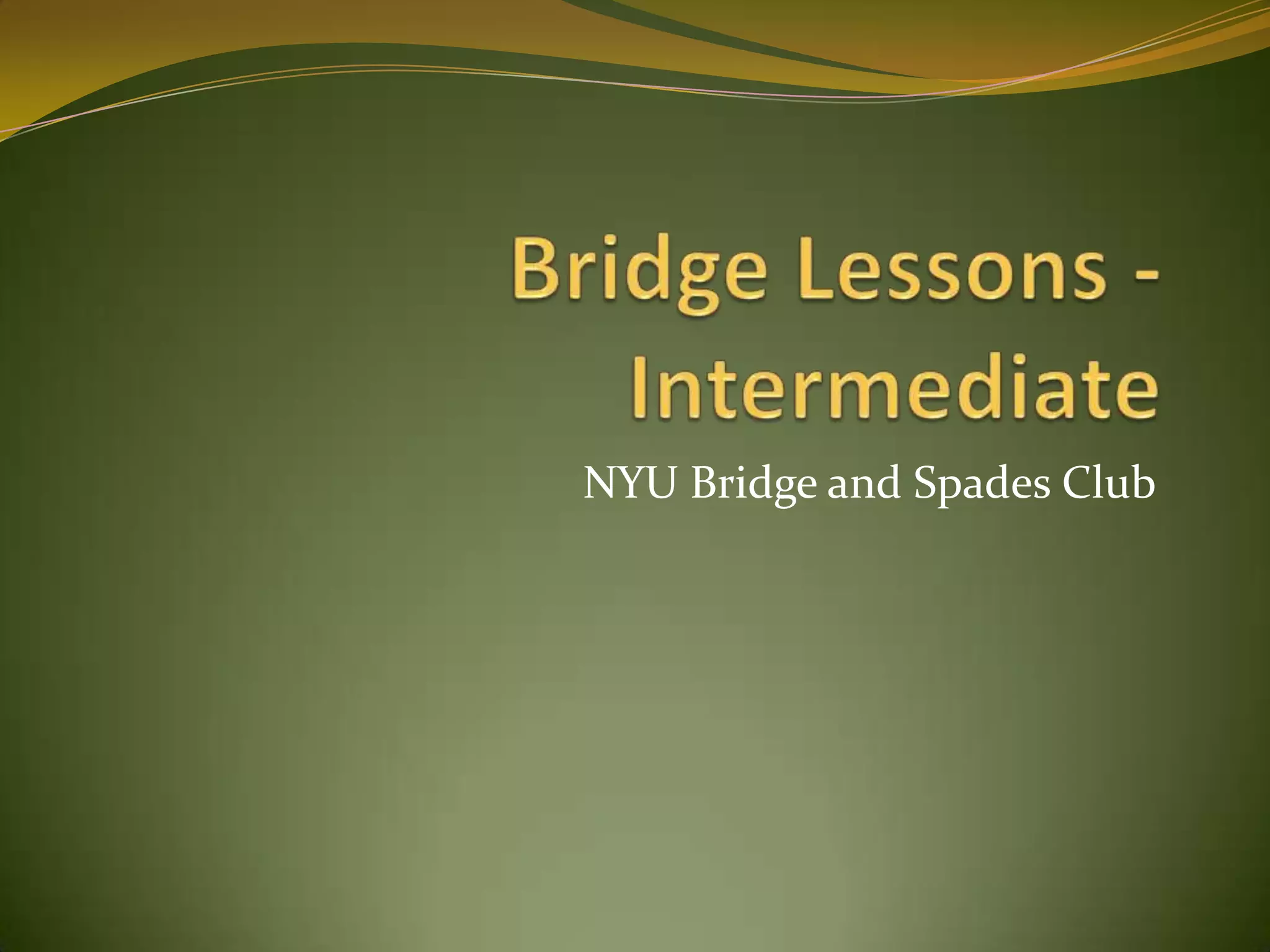 Lesson 10 Responding To 2 C Openers | PPT