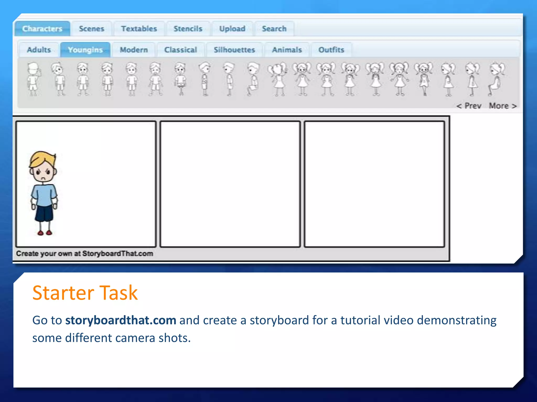 LO1 - Lesson 10 - Storyboard | PPTX