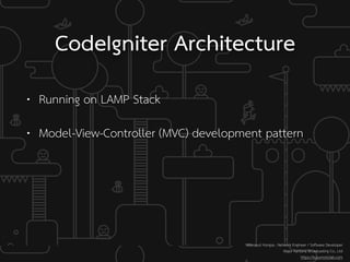 CodeIgniter For Project : Lesson 103 - Introduction to Codeigniter | PDF | Web Development ...