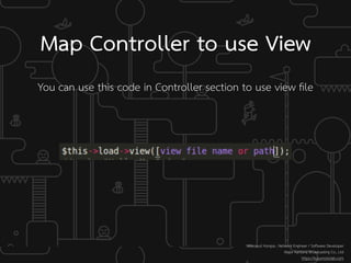 CodeIgniter For Project : Lesson 104 - Controller & View | PDF | Web Development | Internet