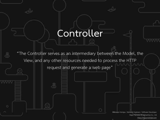 CodeIgniter For Project : Lesson 104 - Controller & View | PPT CodeIgniter For Project : Lesson 104 - Controller & View | PPT