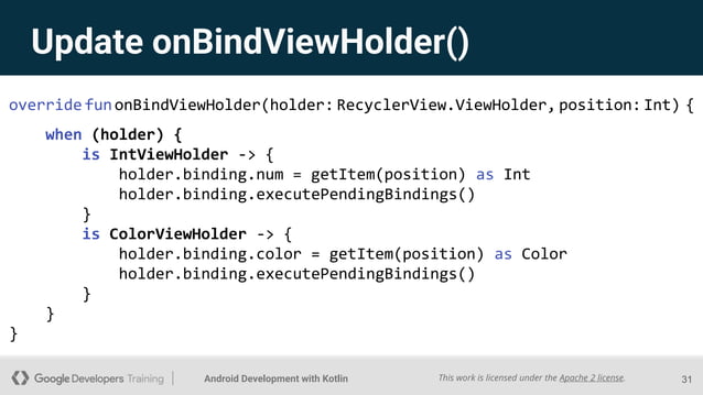 Lesson 10 Advanced RecyclerView use cases.pdf