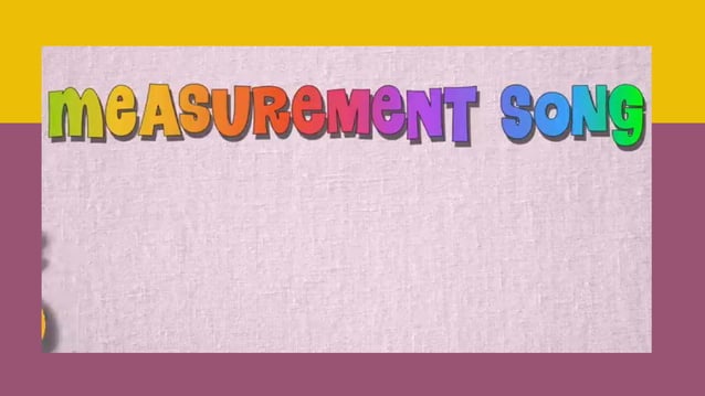 All About Measurement Mathematics for Primary Level | PPTX