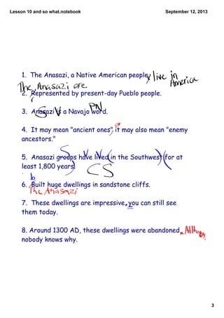 Lesson 10 and the rule of so what | PDF