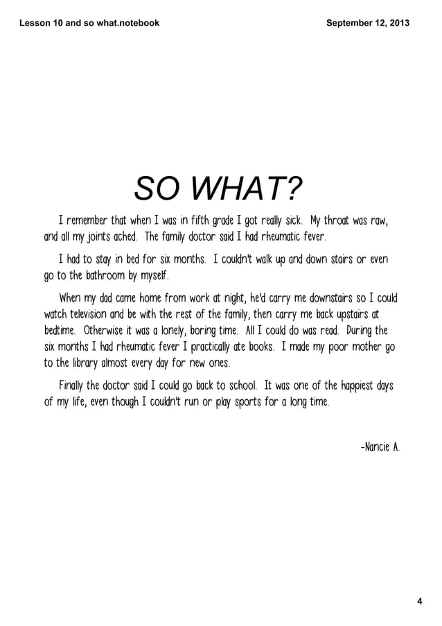 Lesson 10 and the rule of so what | PDF | Genealogy and Ancestry ...