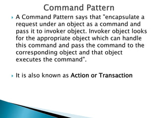 Lesson10 behavioral patterns | PPT