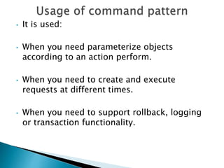 Lesson10 behavioral patterns | PPT