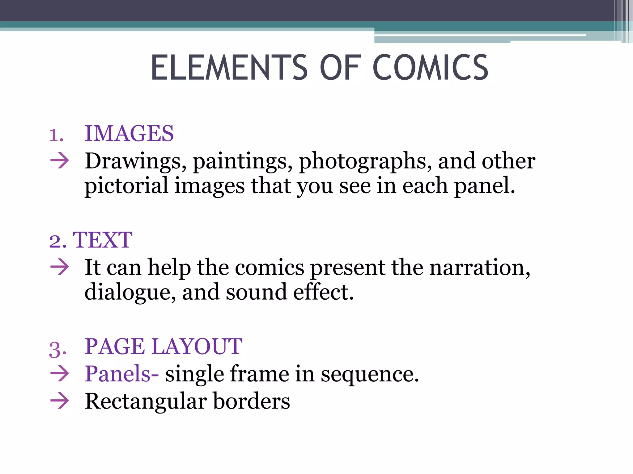 Lesson 10 comics | PPTX