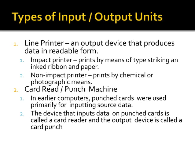 Lesson 10 computer systems hardware | PPT