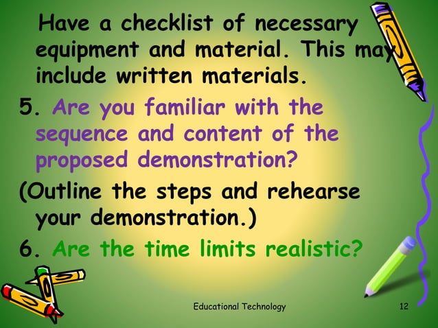 Demonstrations in teaching | PPTX | Educational Assessment | Education
