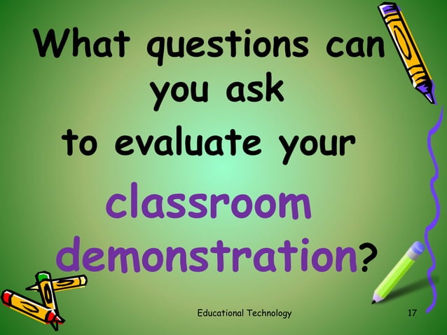 Demonstrations in teaching | PPTX | Educational Assessment | Education