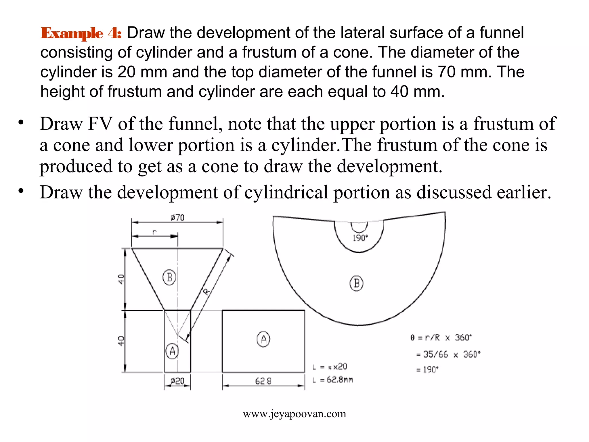 Lesson 10 Development of surfaces - Part II | PPT