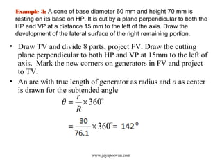 Lesson 10 Development of surfaces - Part II | PPT