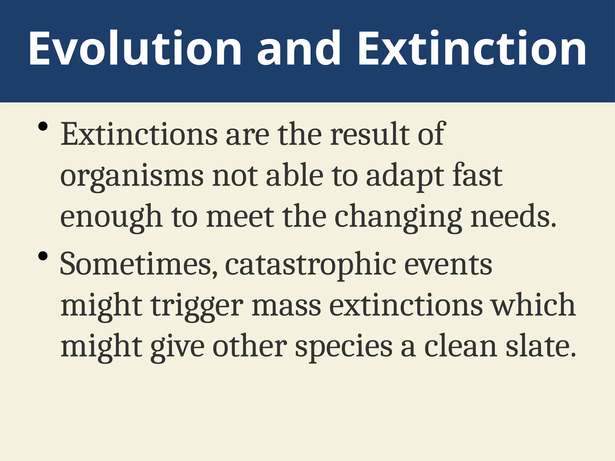 Lesson 10_Extinction and its different types | PPTX