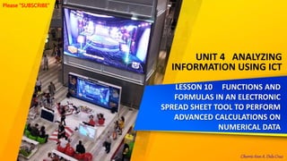 Lesson 10 FUNCTIONS AND FORMULAS IN AN E.pptx