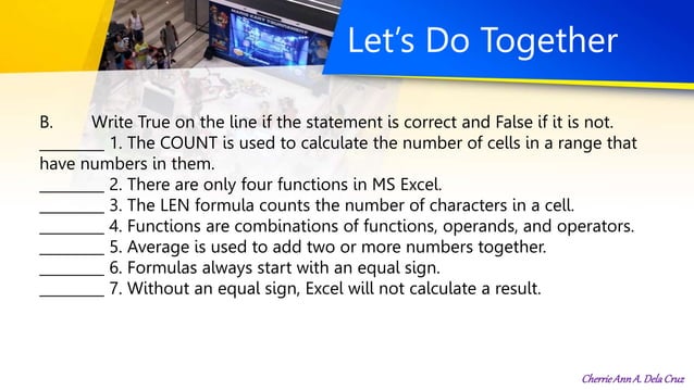 Lesson 10 FUNCTIONS AND FORMULAS IN AN E.pptx