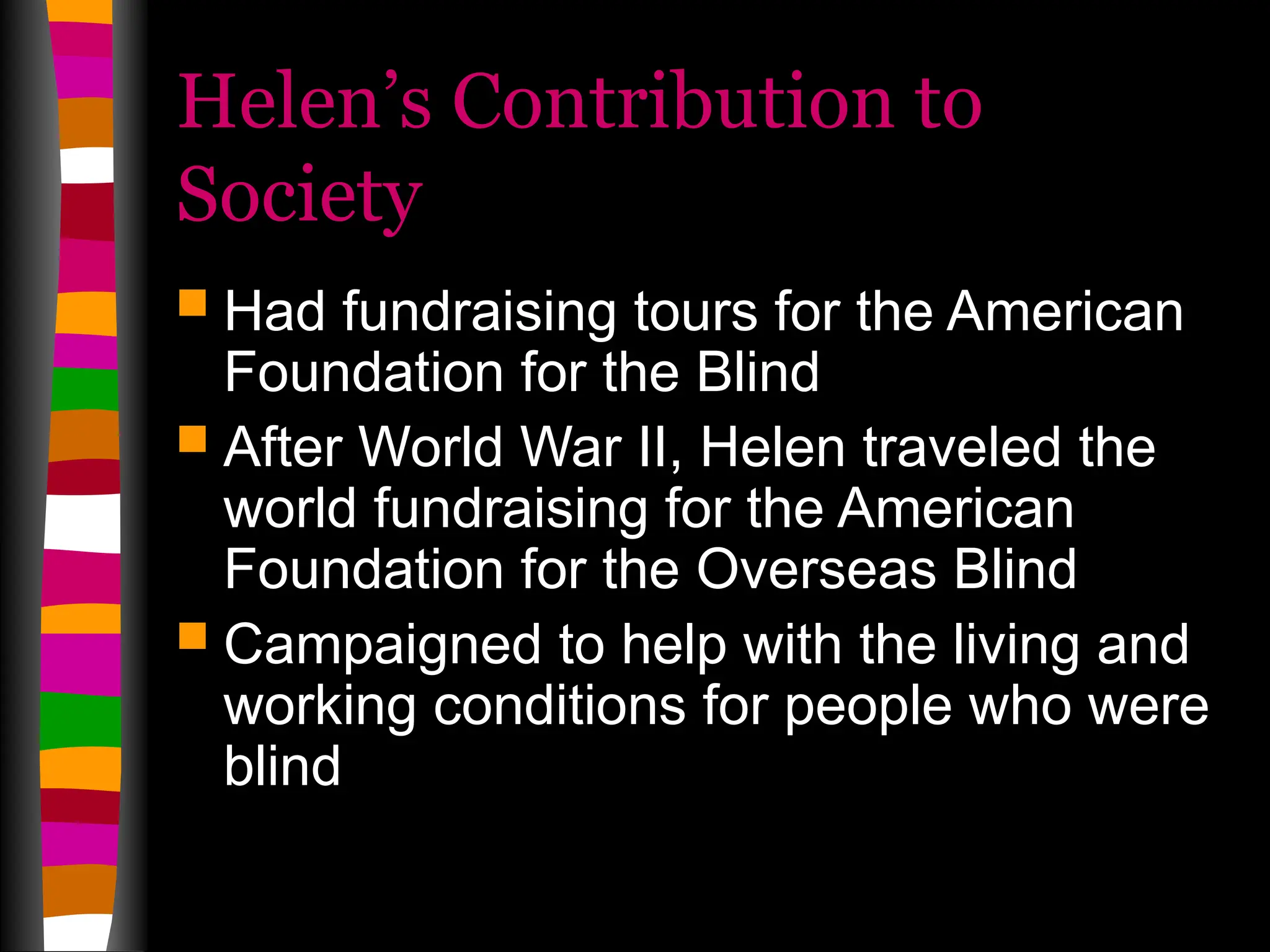 The desirable Life History of Helen keller.ppt