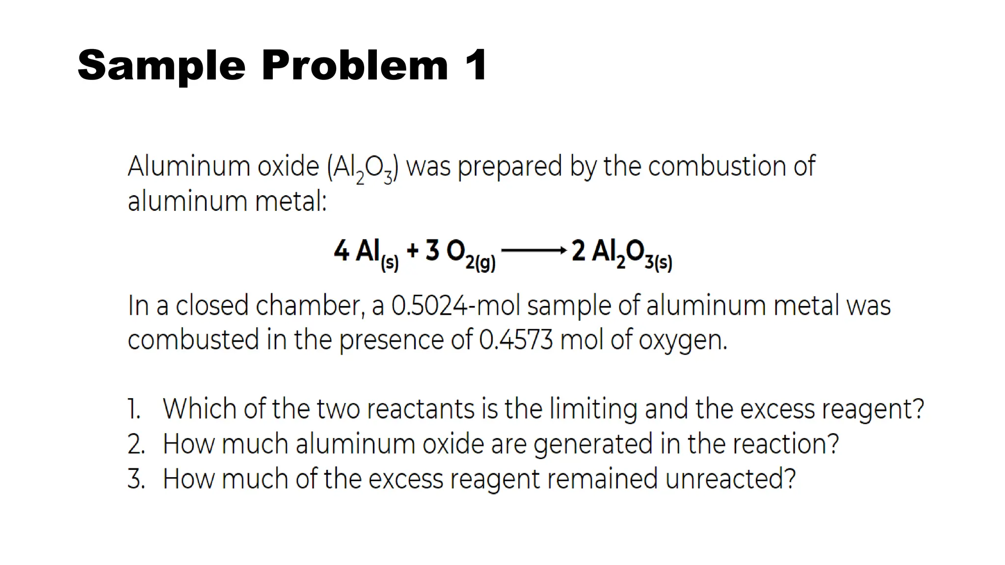 Lesson 10 Limiting and Excess Reagent - .pptx