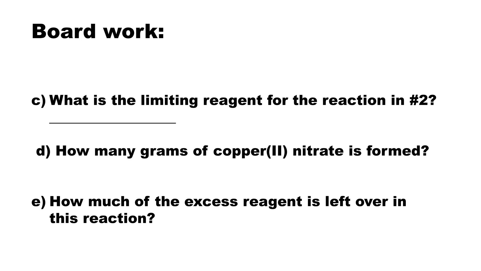 Lesson 10 Limiting and Excess Reagent - .pptx