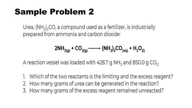 Lesson 10 Limiting and Excess Reagent - .pptx