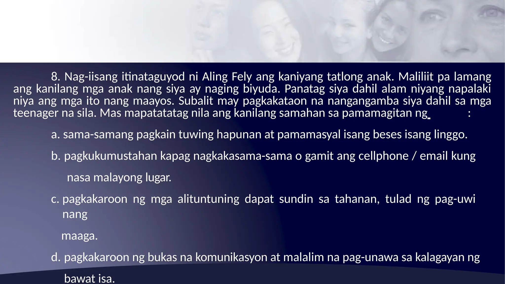 LESSON 10 PAGGALANG AT PAGSUNOD SA MAGULANG | PPTX