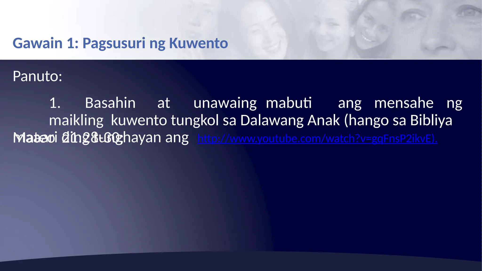 LESSON 10 PAGGALANG AT PAGSUNOD SA MAGULANG | PPTX