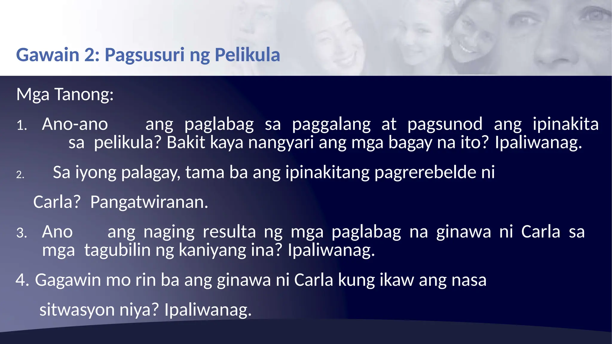 LESSON 10 PAGGALANG AT PAGSUNOD SA MAGULANG | PPTX