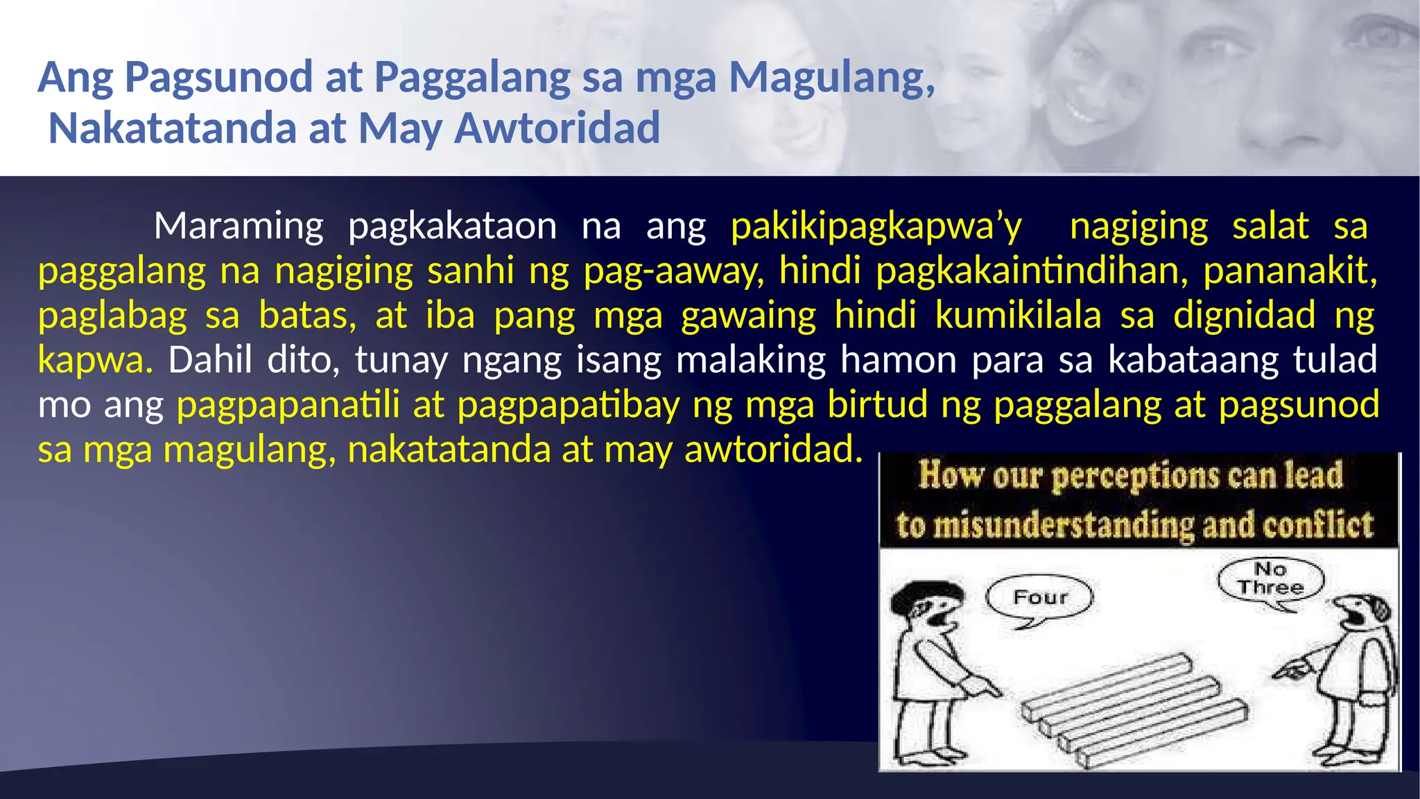 LESSON 10 PAGGALANG AT PAGSUNOD SA MAGULANG | PPTX