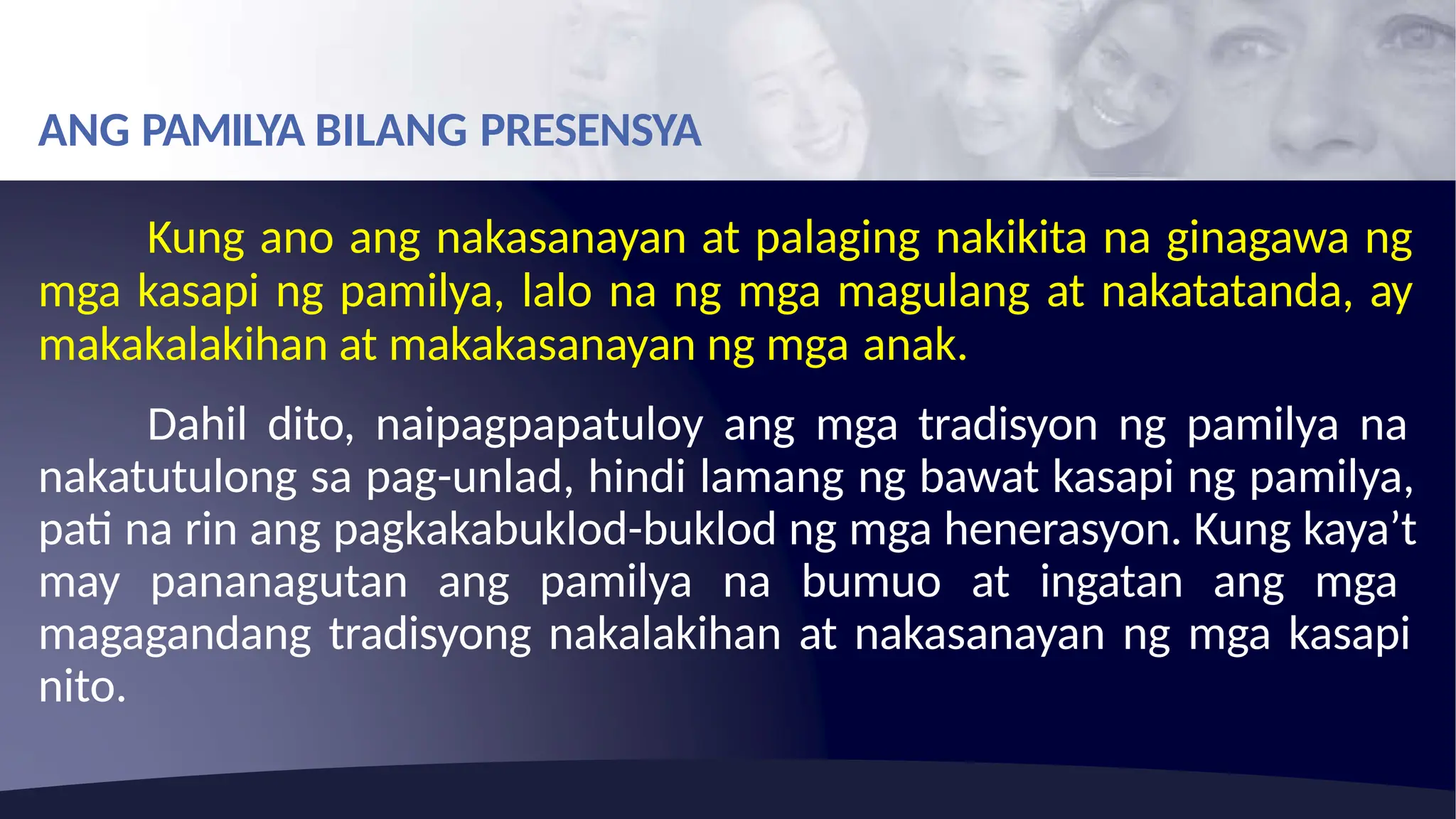 LESSON 10 PAGGALANG AT PAGSUNOD SA MAGULANG | PPTX