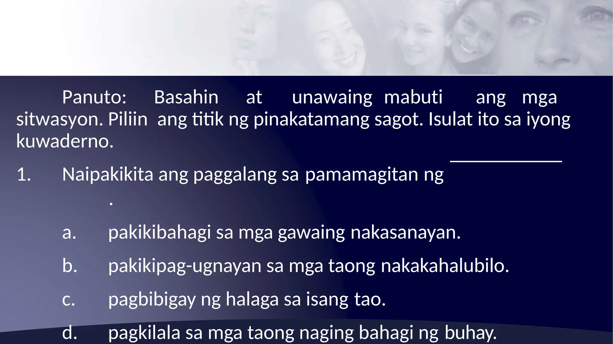 LESSON 10 PAGGALANG AT PAGSUNOD SA MAGULANG | PPTX