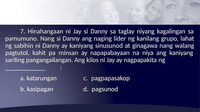 LESSON 10 PAGGALANG AT PAGSUNOD SA MAGULANG | PPTX
