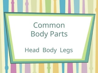 Lesson 10 Parts of Animals-LAND, WATER AND AIR .pptx