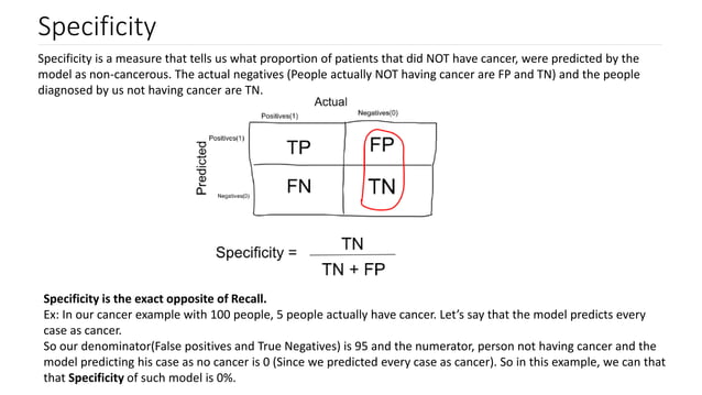 Performance Metrics for Machine Learning Algorithms | PDF