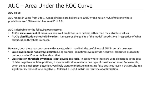 Performance Metrics for Machine Learning Algorithms | PDF