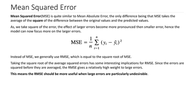 Performance Metrics for Machine Learning Algorithms | PDF